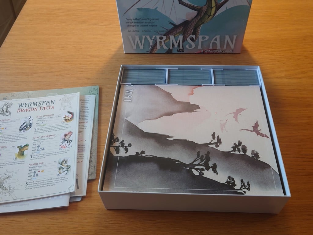 Wyrmspan Insert for Premium sleeved cards by Hellweek | Download free ...