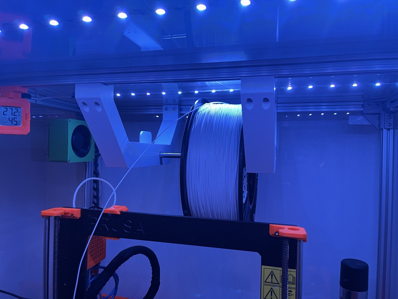 Filament Spool Holder by Scott Gibb | Download free STL model ...