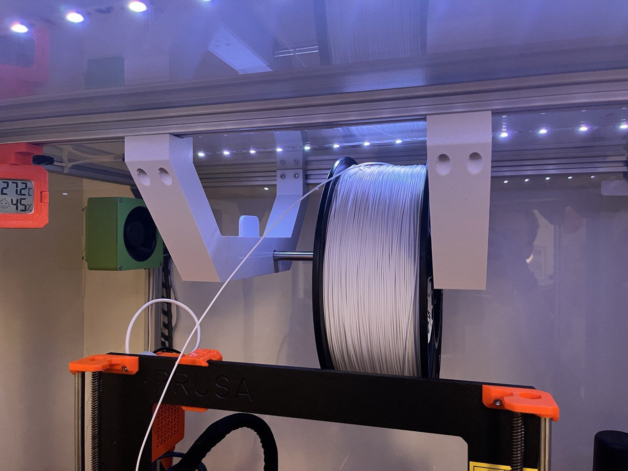 Filament Spool Holder by Scott Gibb | Download free STL model ...