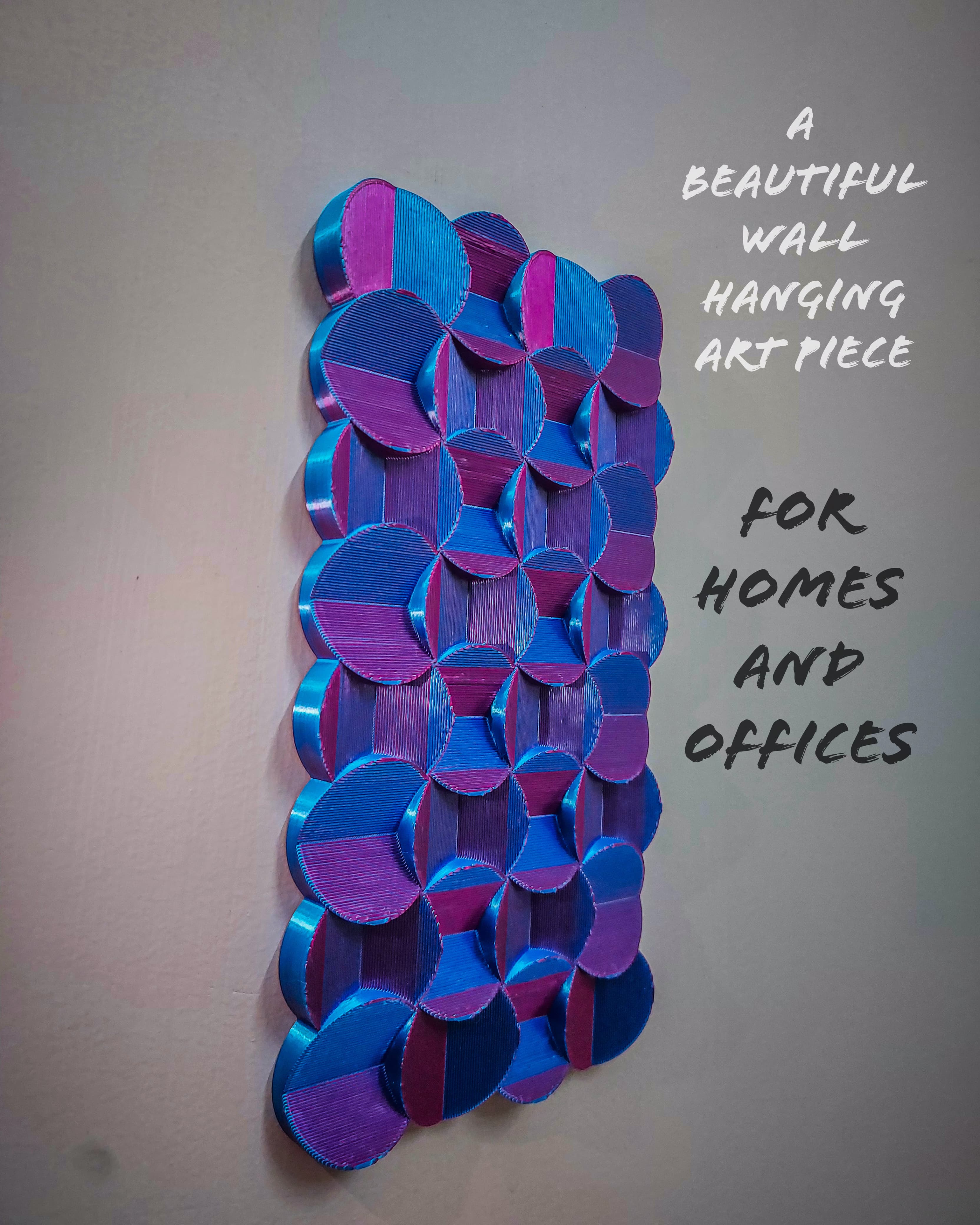 A stunning wall display for offices and home by Modeluxe3D | Download ...