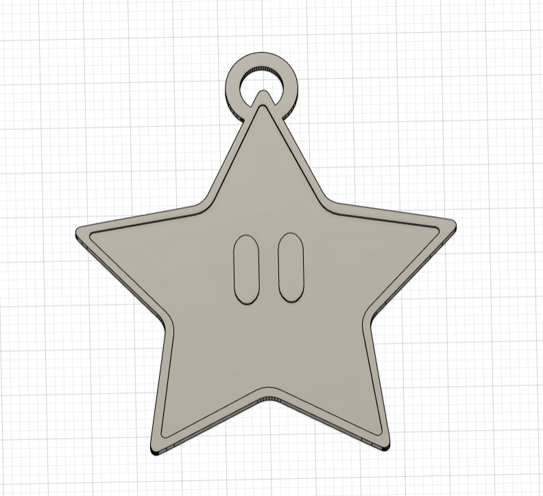 SUPER MARIO STAR KEY CHAN by Sysmantel culiacan | Download free STL ...