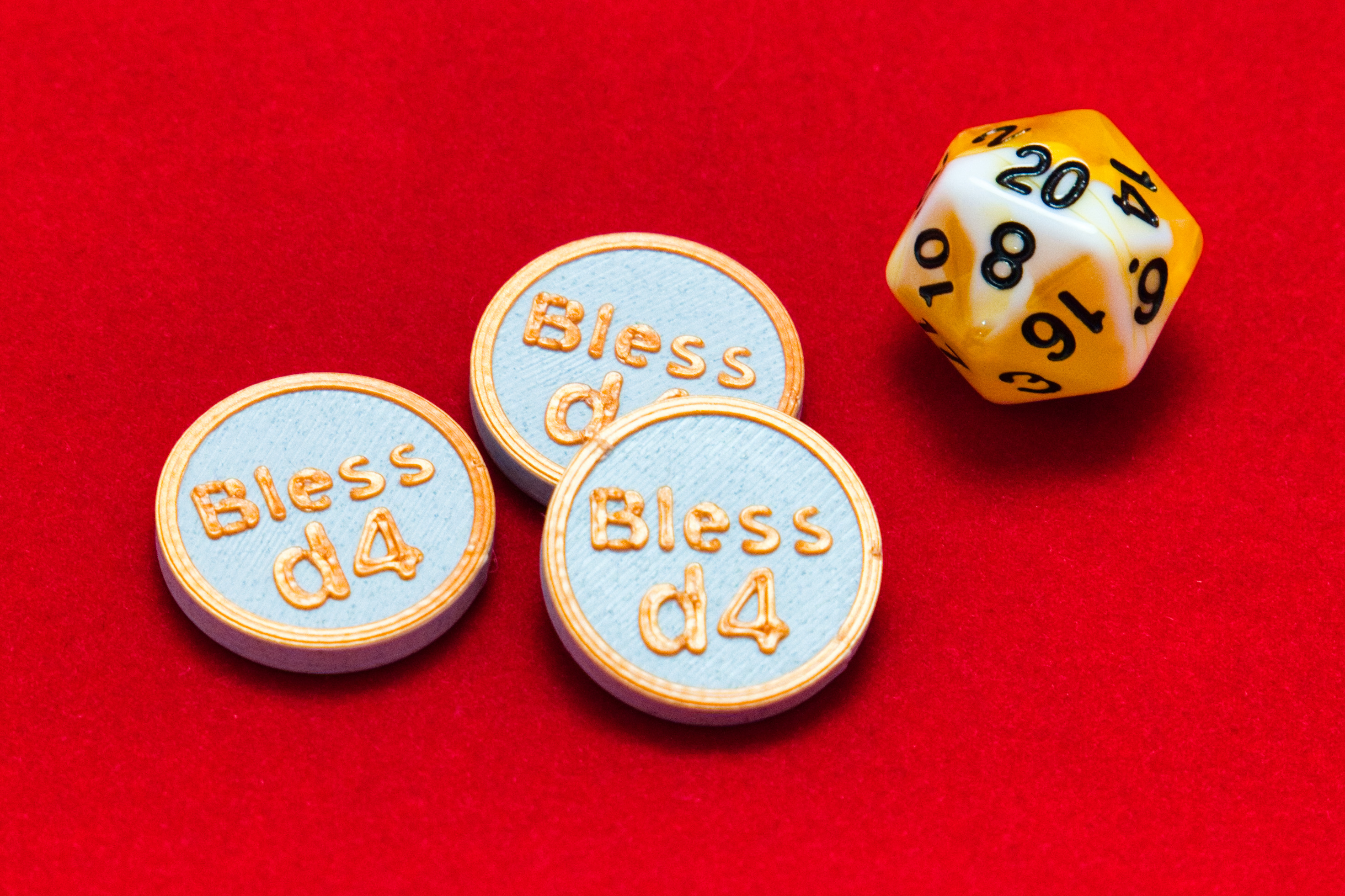 DnD spell tokens (Bless, Shield of Faith) por bce.gatien | Descargar ...