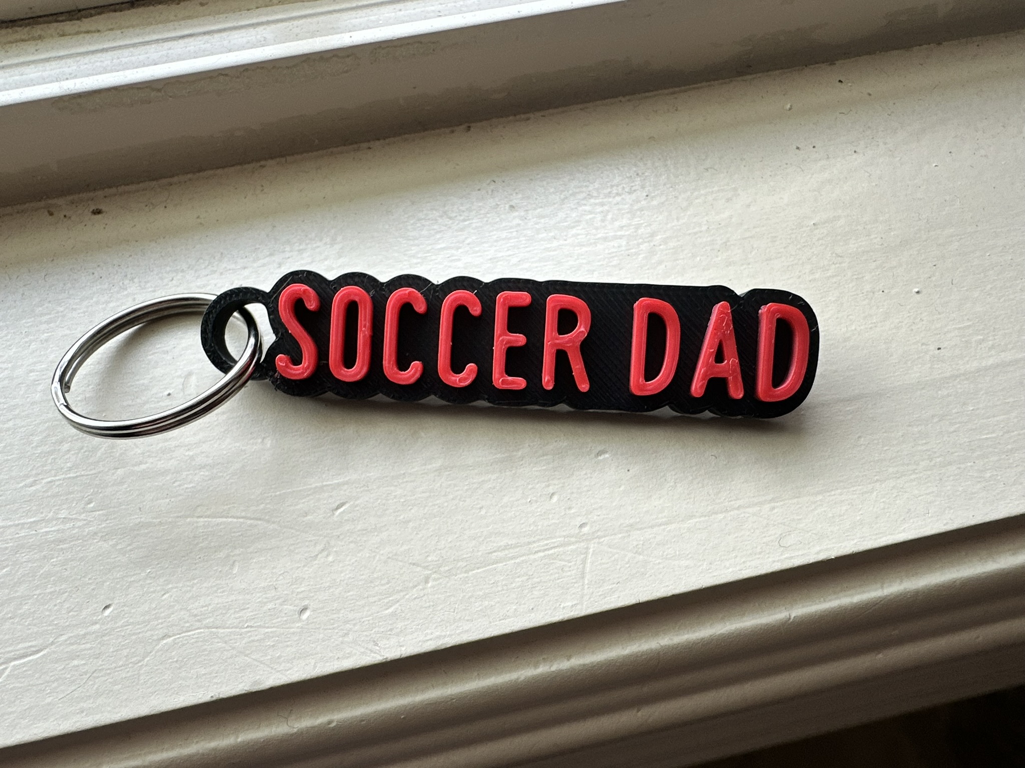 Soccer Dad keychain by MKLand | Download free STL model | Printables.com