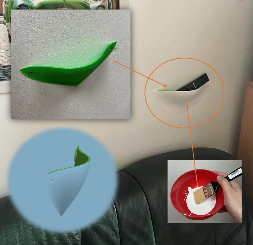 Wall Pocket by Niuthon | Download free STL model | Printables.com