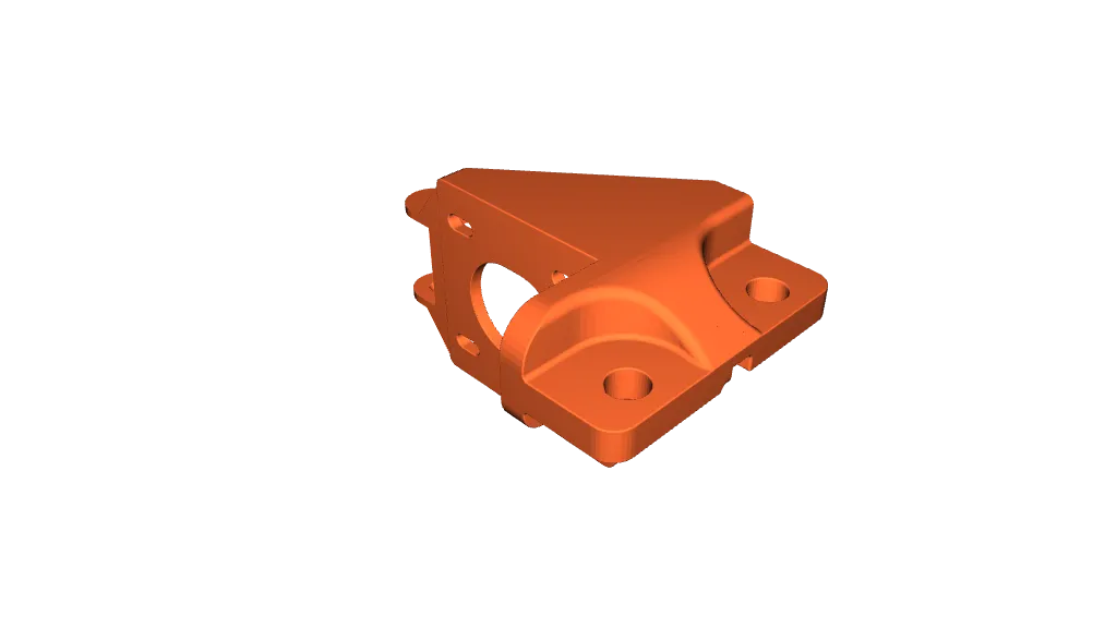 Ender 3 / CR-10 Direct Drive Adapter w/ Cable Chain Mount by Steven ...