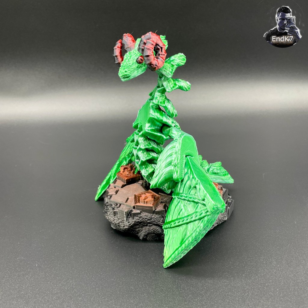 Amphiptere Dragon - winged Serpent - Print in Place - Flexi ...