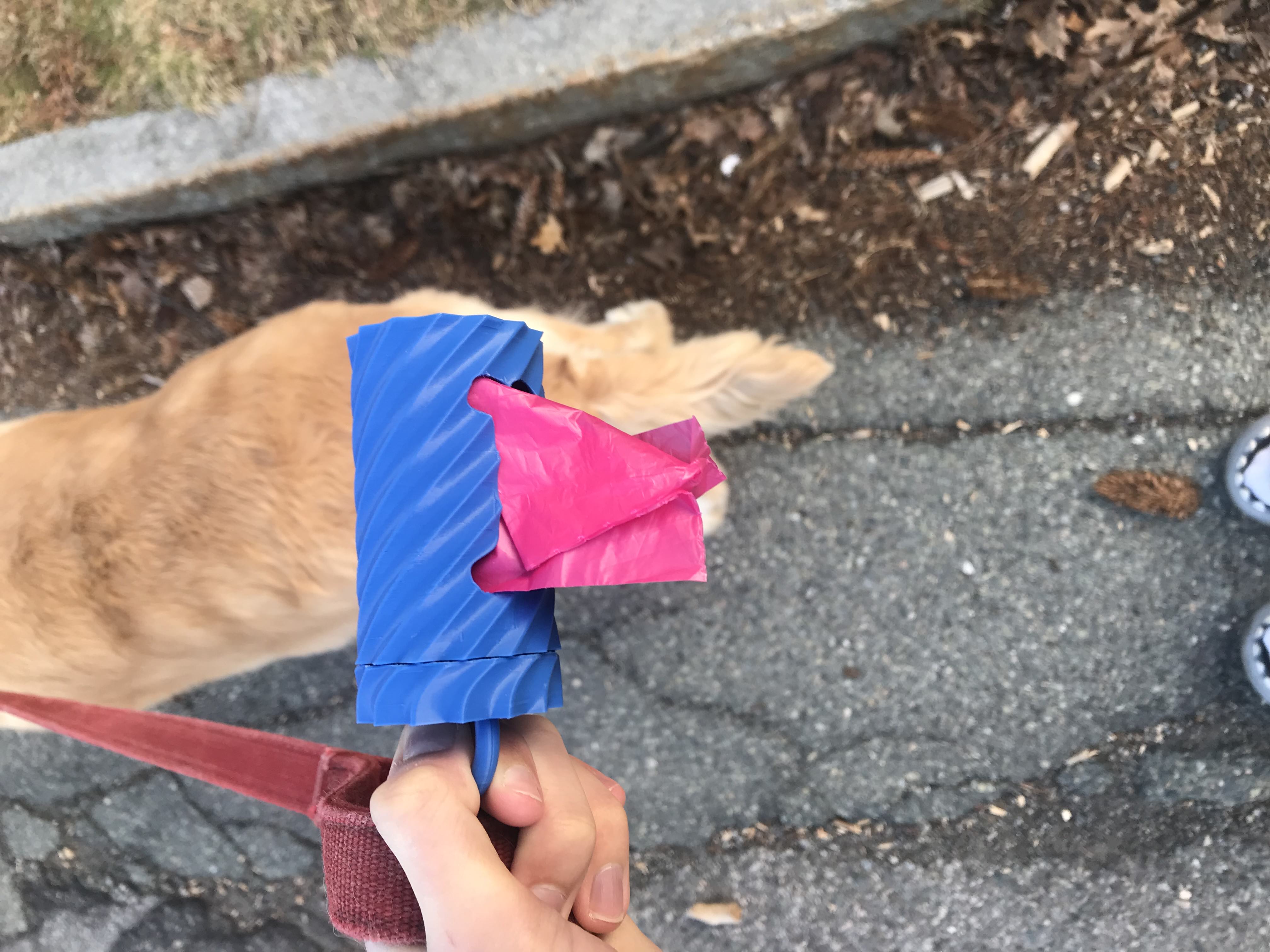 Dog Poop Bag Holder W/ Dog Bone Hole by AustinPritch | Download free ...