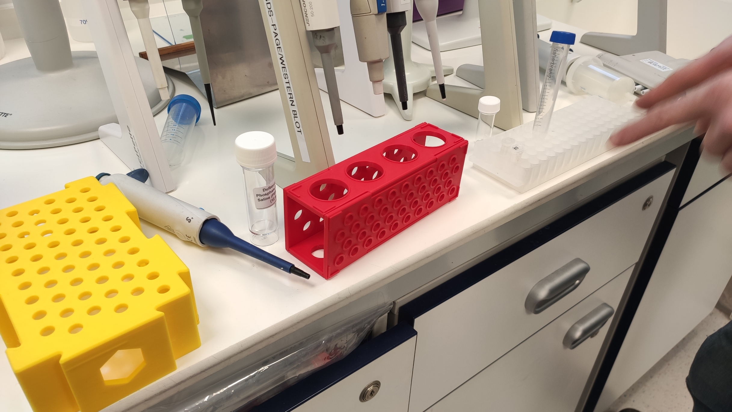 Foldable Test Tube Stand by occupied_brain | Download free STL model ...