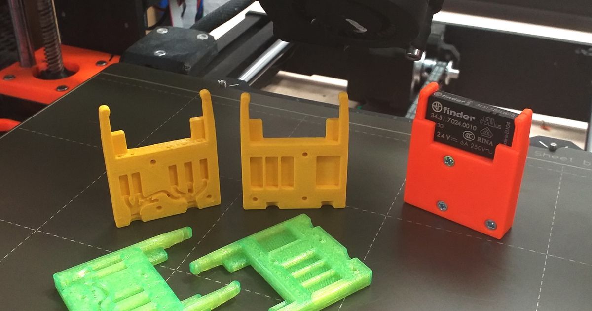 Relay-socket printed in 54 min by Lucky-Luke | Download free STL model ...