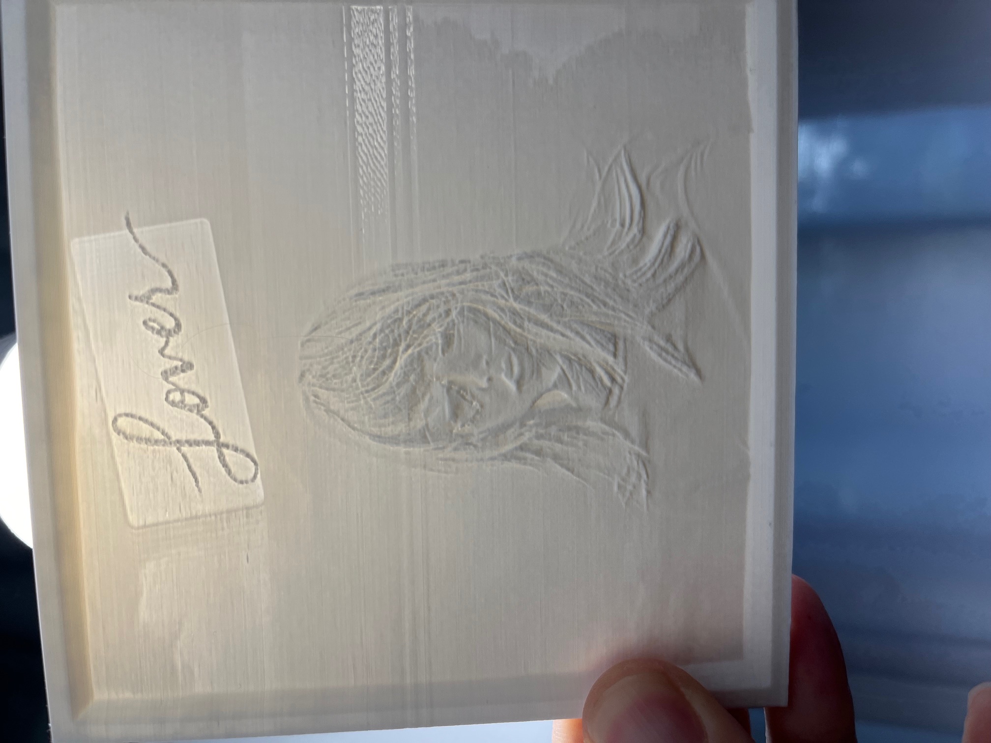 Taylor Swift Lover Album Lithophane by Brian | Download free STL model ...