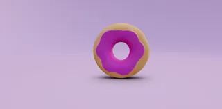 Donut Media Logo by Double D 3D | Download free STL model | Printables.com
