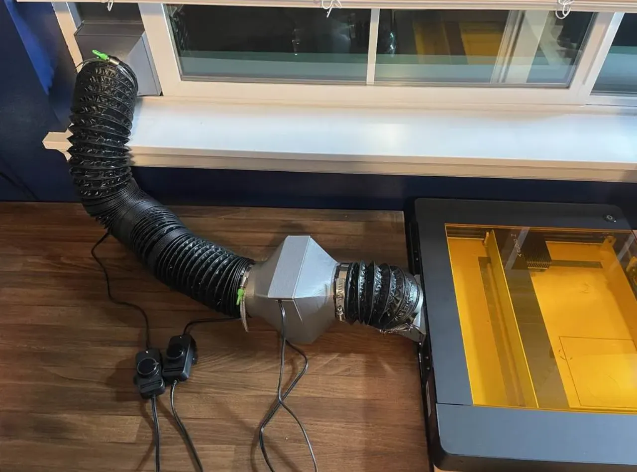 AC Infinity HS1238A Duct Hose Mount (4") by ywabiko | Download free STL ...