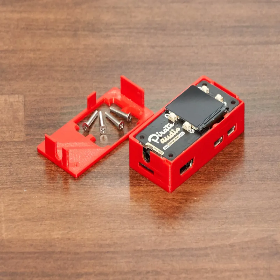 Pimoroni Pirate Audio Case by ywabiko | Download free STL model ...