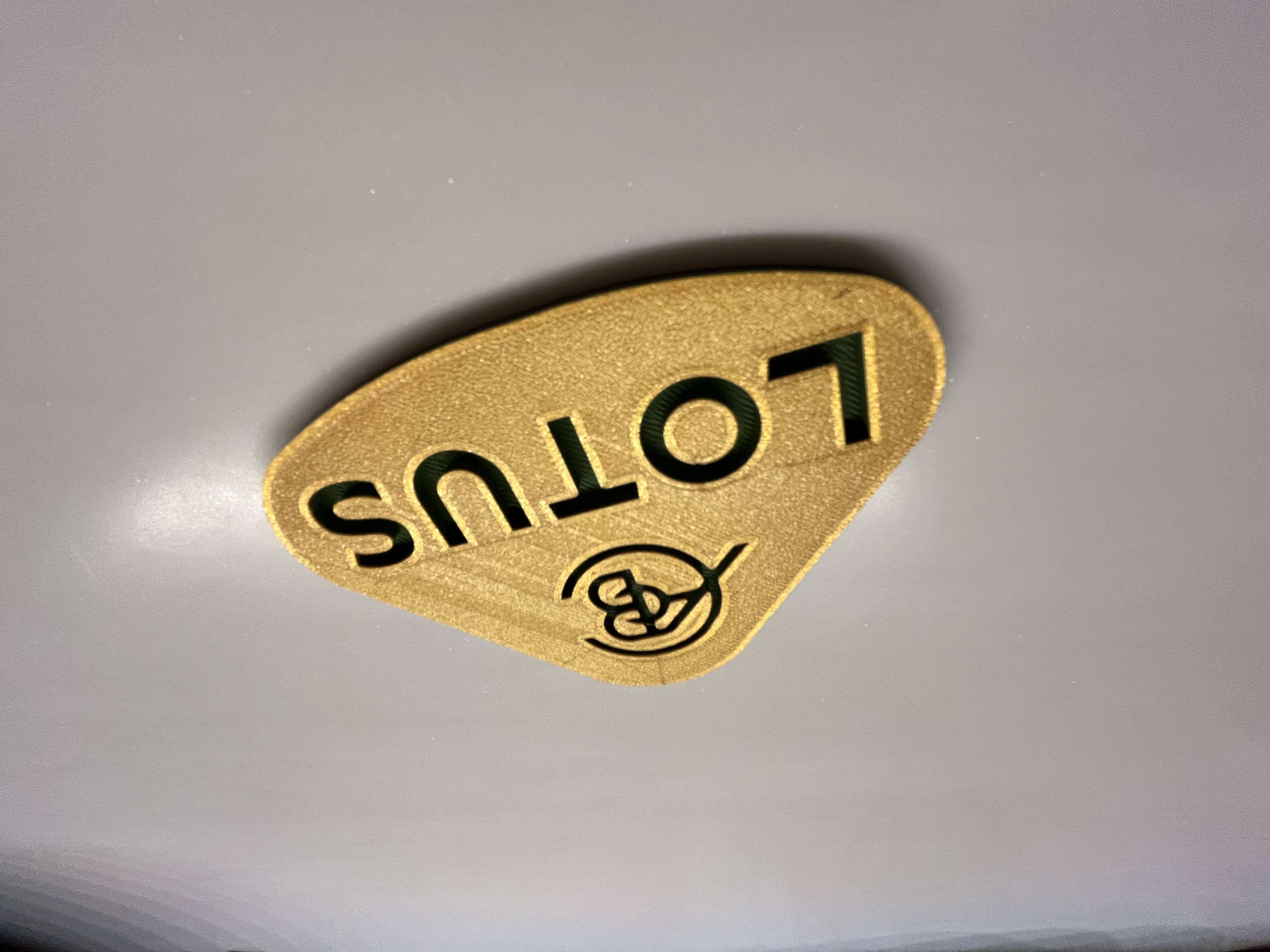 Lotus Logo Emblem by Steven Hirsch | Download free STL model ...