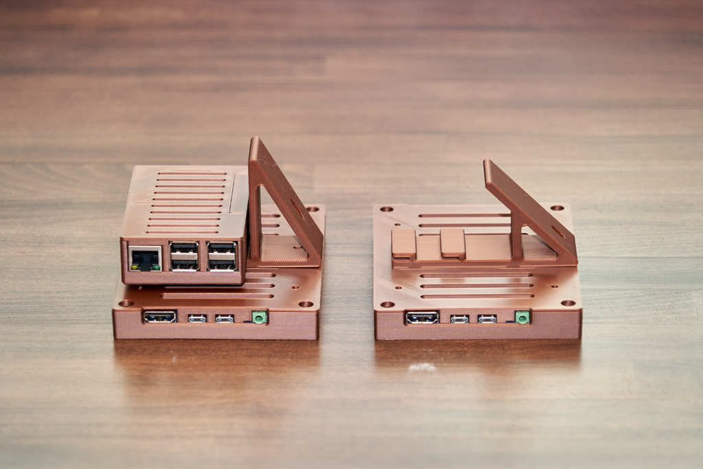 Desktop Pi3B/4B/5B mount for HDMI LCD por ywabiko | Descargar modelo ...
