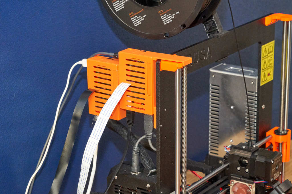 Dual Pi+Camera Mount for Prusa MK3 by ywabiko | Download free STL model ...