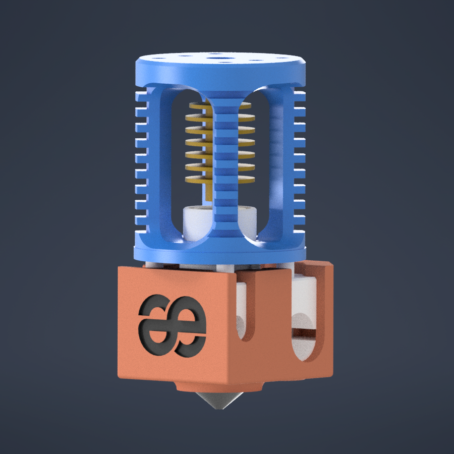 Dragon HF hotend by Lin Shen | Download free STL model | Printables.com