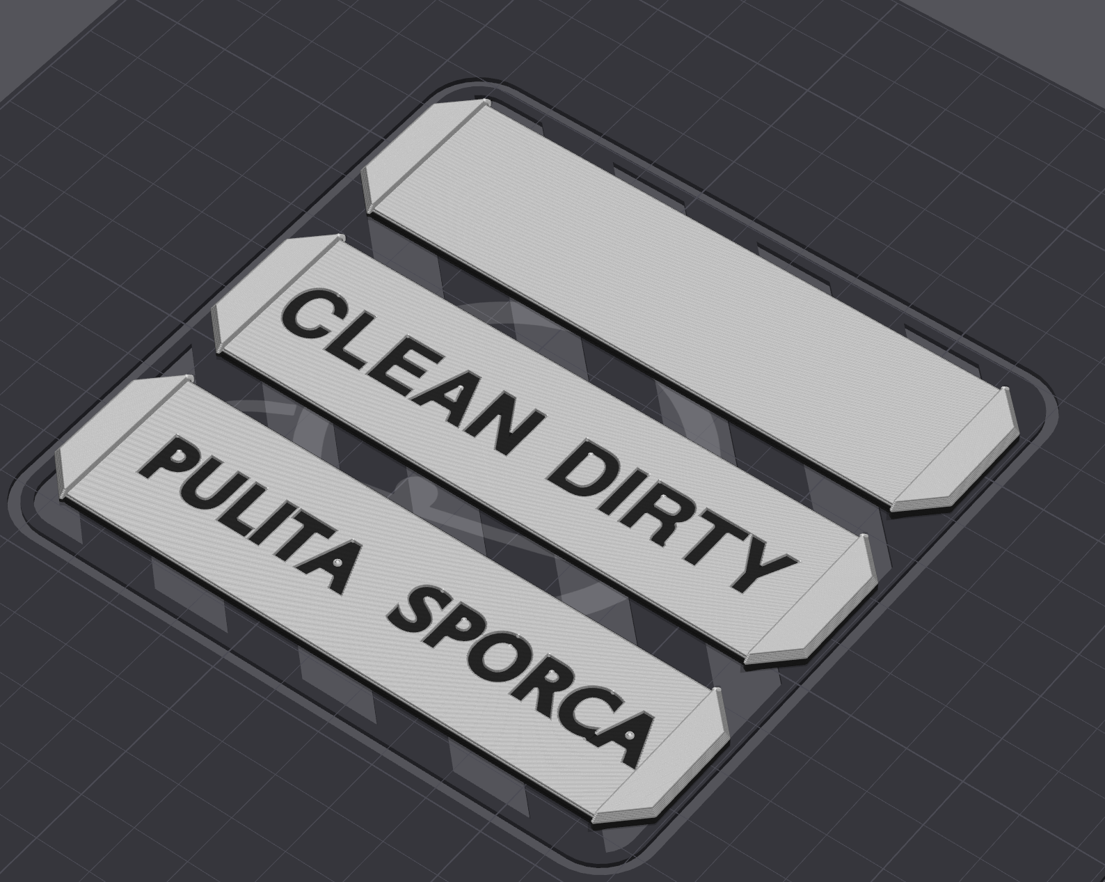 Dishwasher Indicator - Blank template + ITA by gerolori | Download free ...