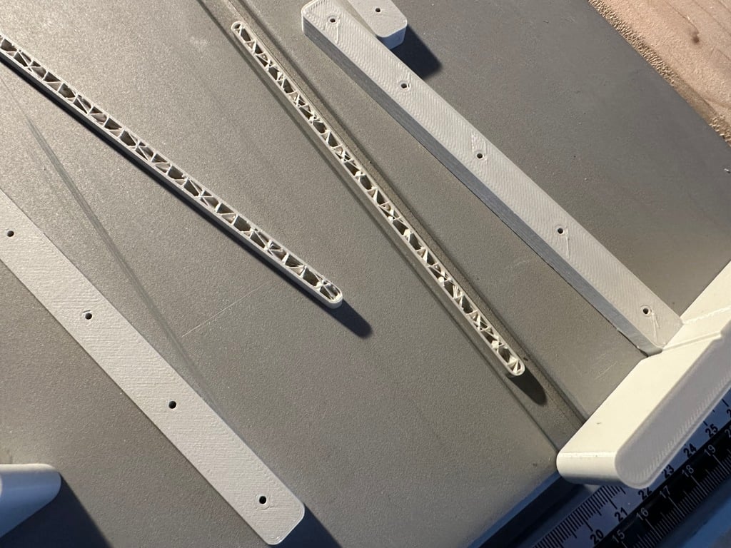 Cross-cut sled - rails and fence jig by mschmitt | Download free STL ...