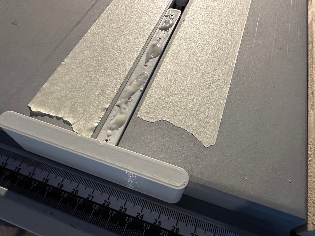 Cross-cut sled - rails and fence jig by mschmitt | Download free STL ...