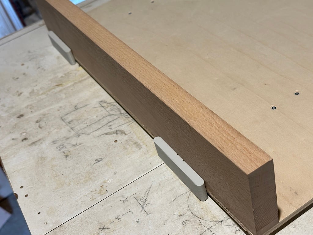 Cross-cut sled - rails and fence jig by mschmitt | Download free STL ...
