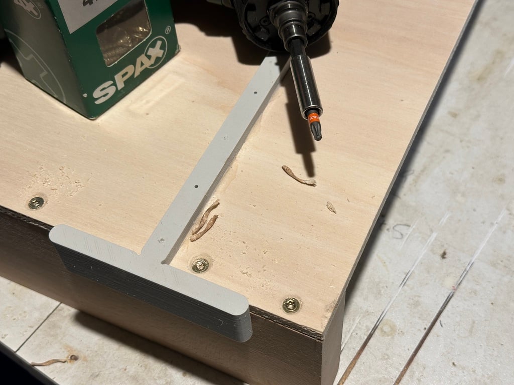 Cross-cut sled - rails and fence jig by mschmitt | Download free STL ...