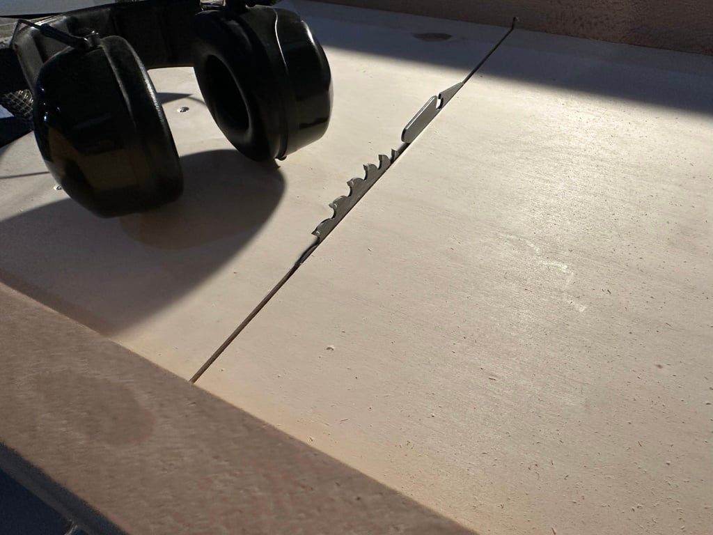 Cross-cut sled - rails and fence jig by mschmitt | Download free STL ...
