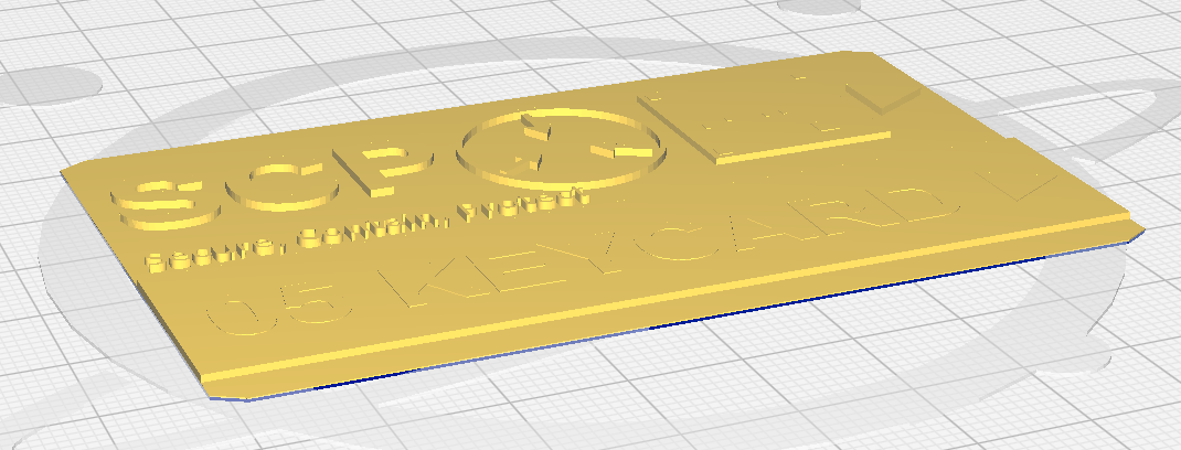 S.C.P 05-keycard.v2 by BenFinko | Download free STL model | Printables.com