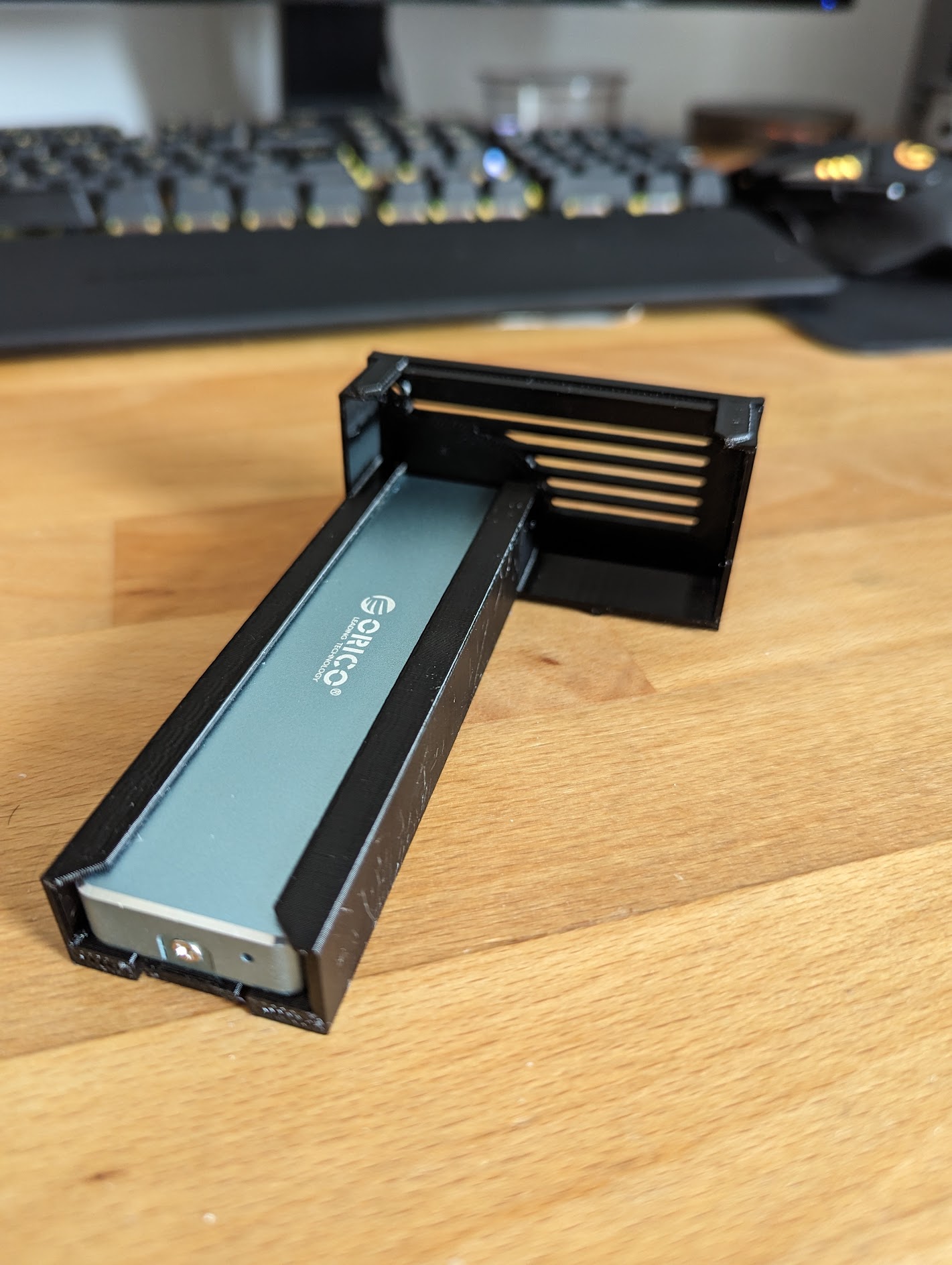 1U Rack Modular Tray for Orico M.2 SSD USB by BoobFrog | Download free ...