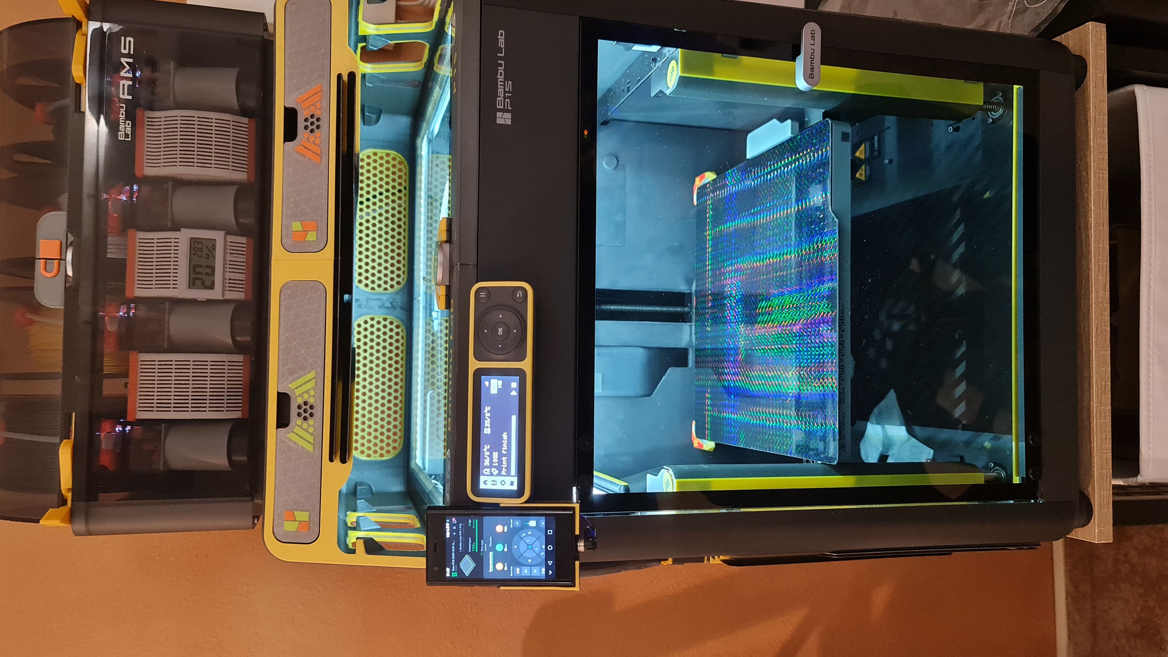 S23 SOYES PRO Phone holder Bambu Lab P1P, P1S (like Panda Touch) by ...