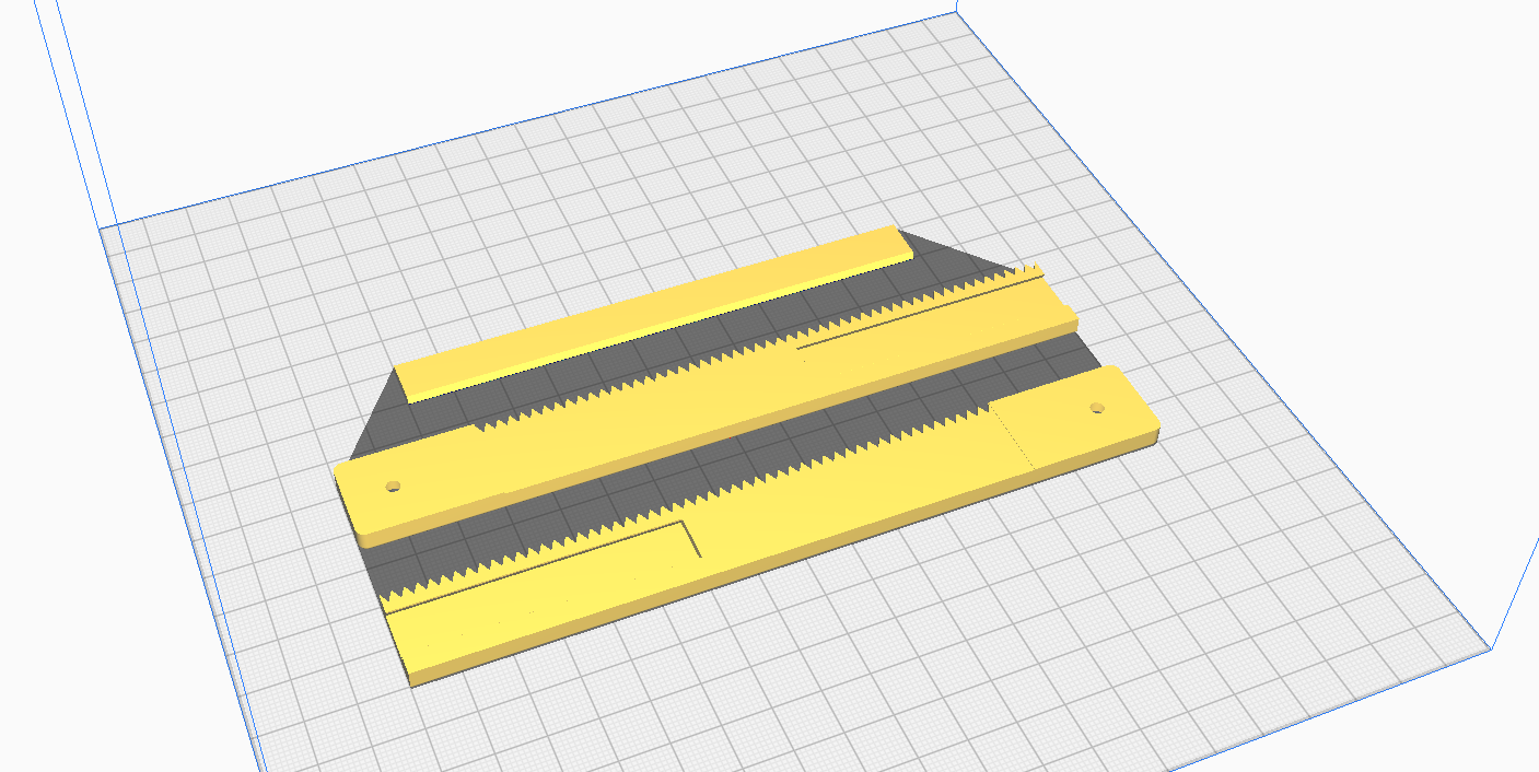 Paper towel tear bar by SveN | Download free STL model | Printables.com