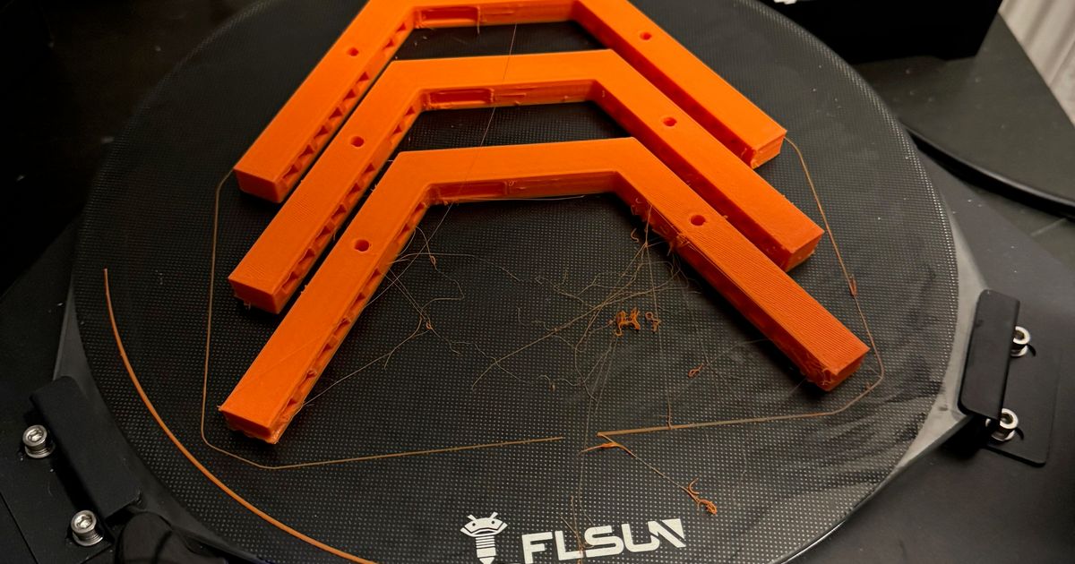 FLSUN SR Super Racer electronics case risers by MaxDuracell | Download ...