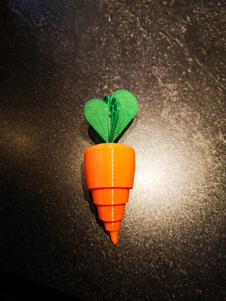 Carrot (Foldable) by ThuWe | Download free STL model | Printables.com