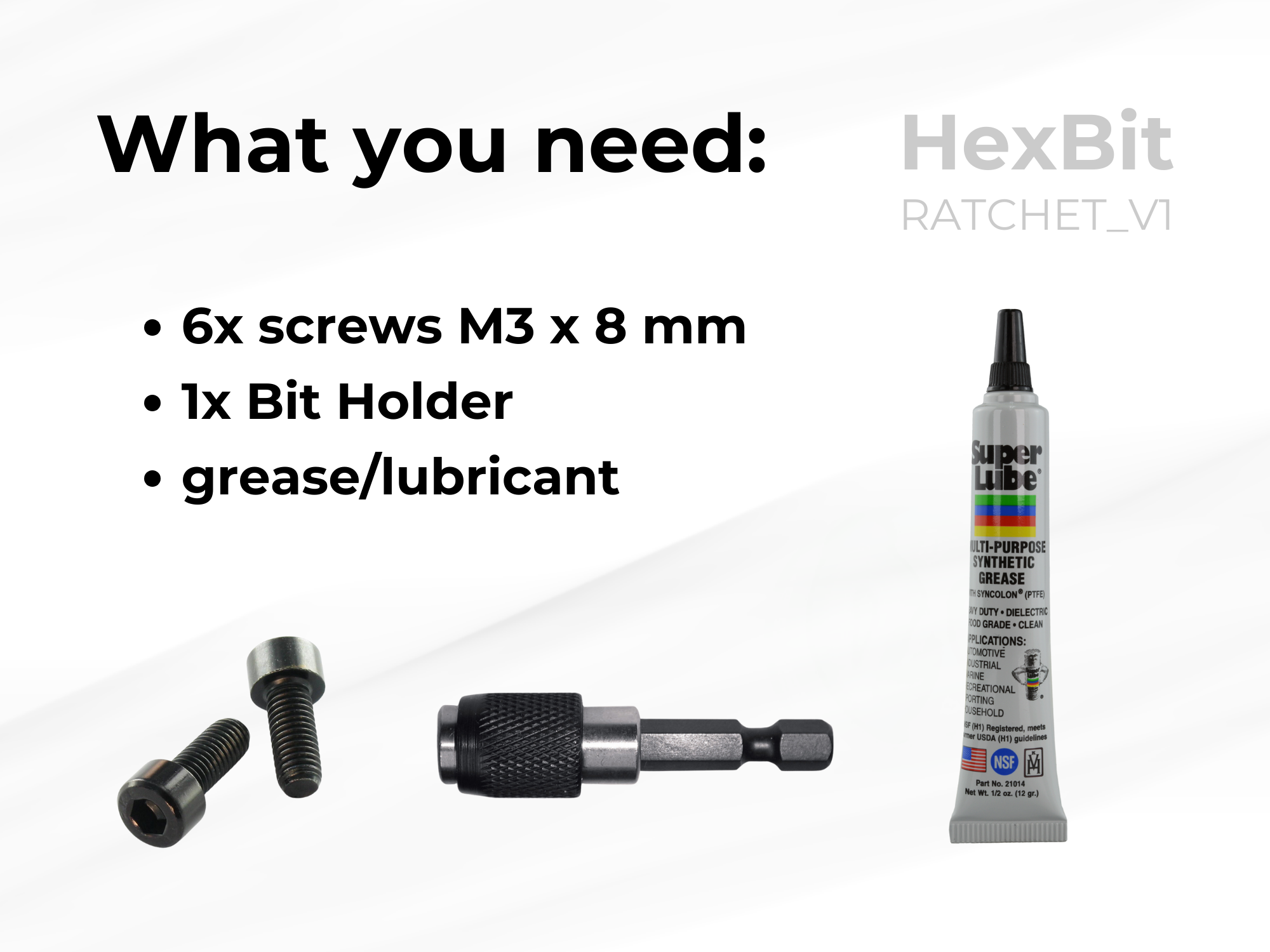 HexBit Ratchet V1 by NoExpert | Download free STL model | Printables.com