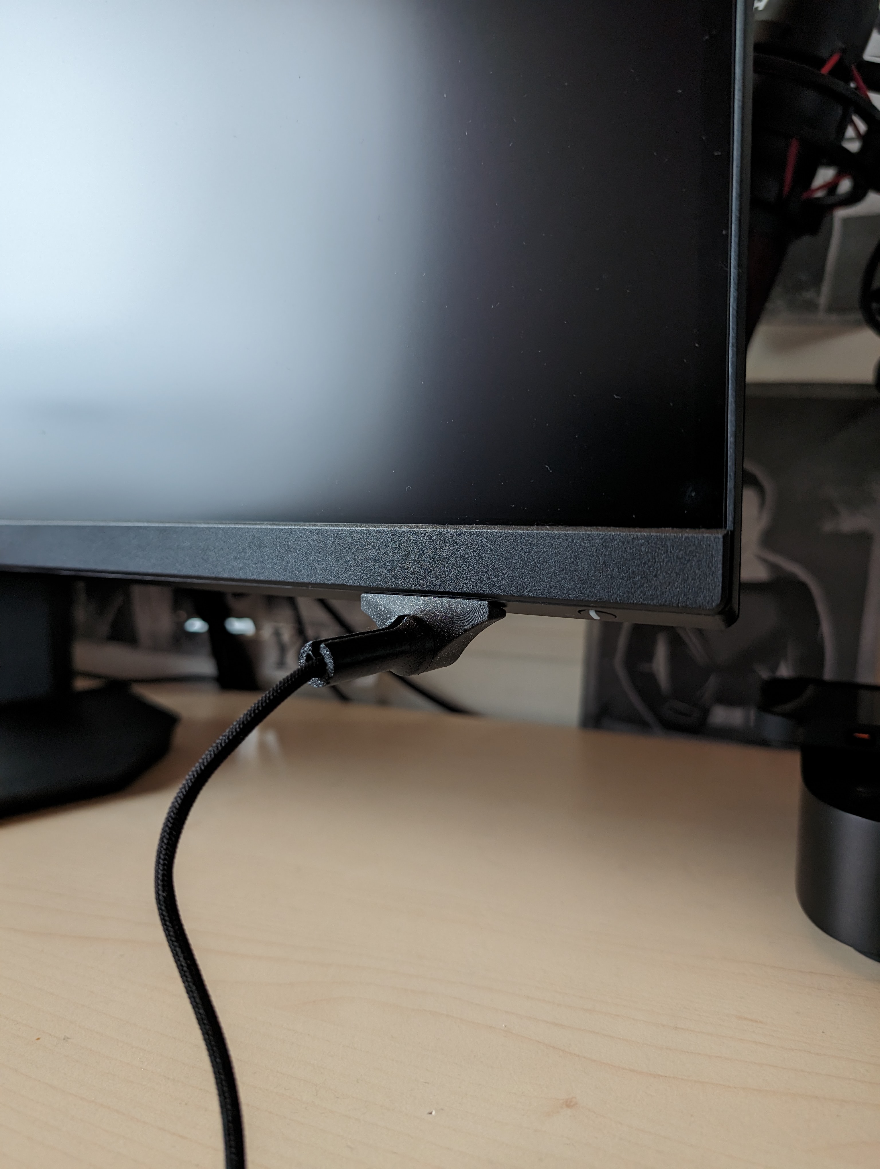 Mouse Bungee Monitor Mount by don frechdachs | Download free STL model ...