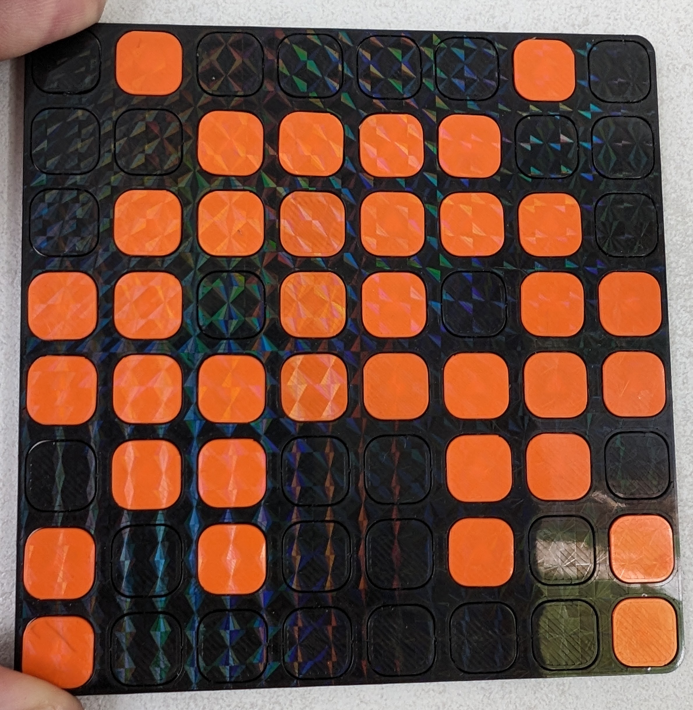 Pixel matrix for textured print sheet by marapet | Download free STL ...