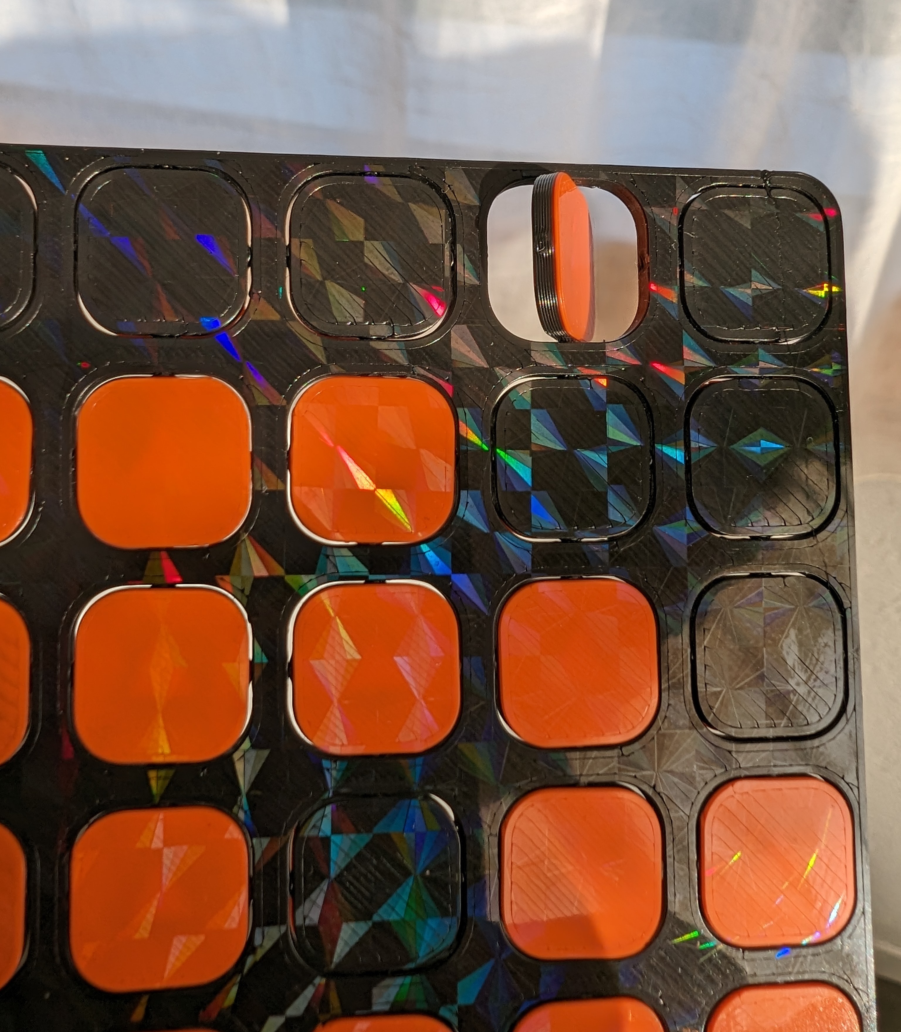 Pixel matrix for textured print sheet by marapet | Download free STL ...