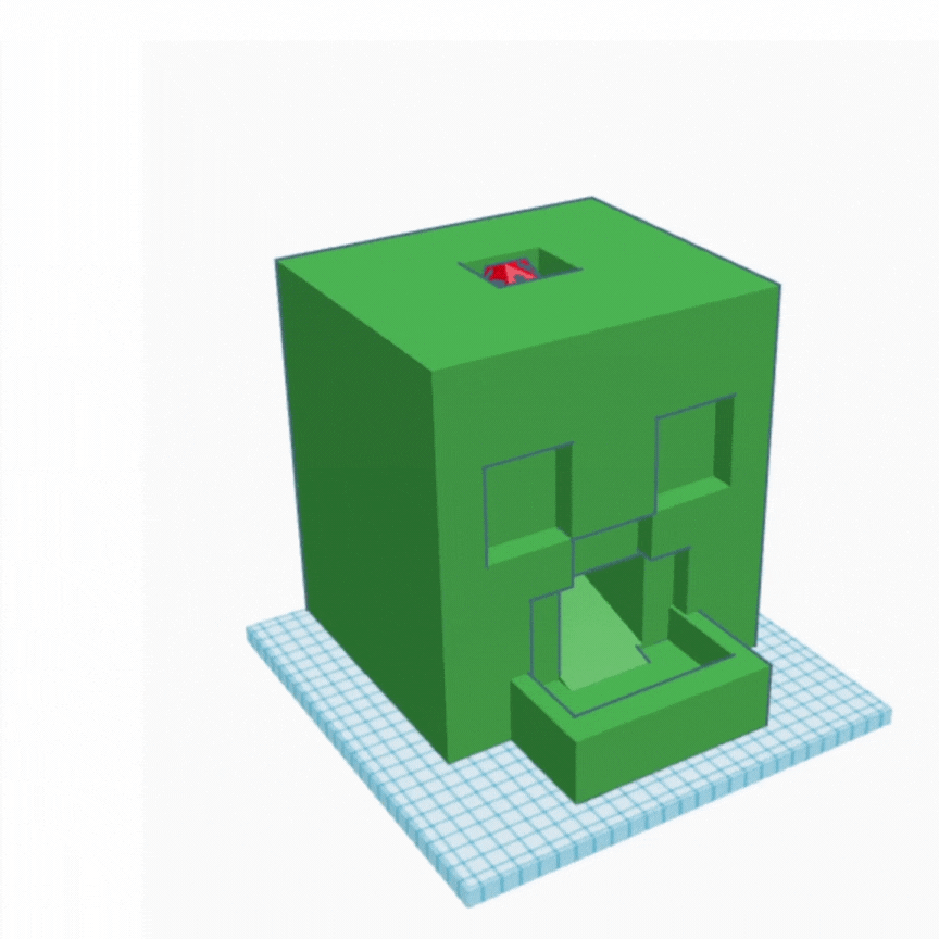 Minecraft Creeper dice Tower by JNPrinting | Download free STL model ...