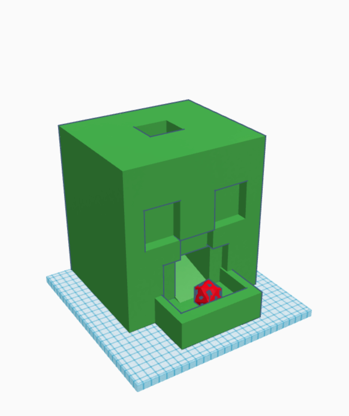 Minecraft Creeper dice Tower by JNPrinting | Download free STL model ...