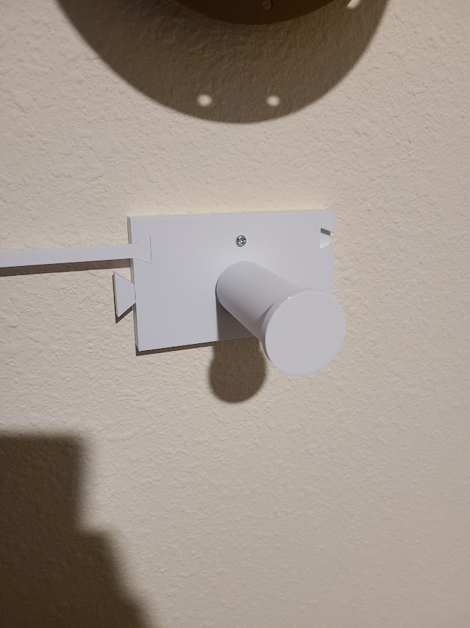 3D Printing Filament Spool Wall Mount by Sam | Download free STL model ...