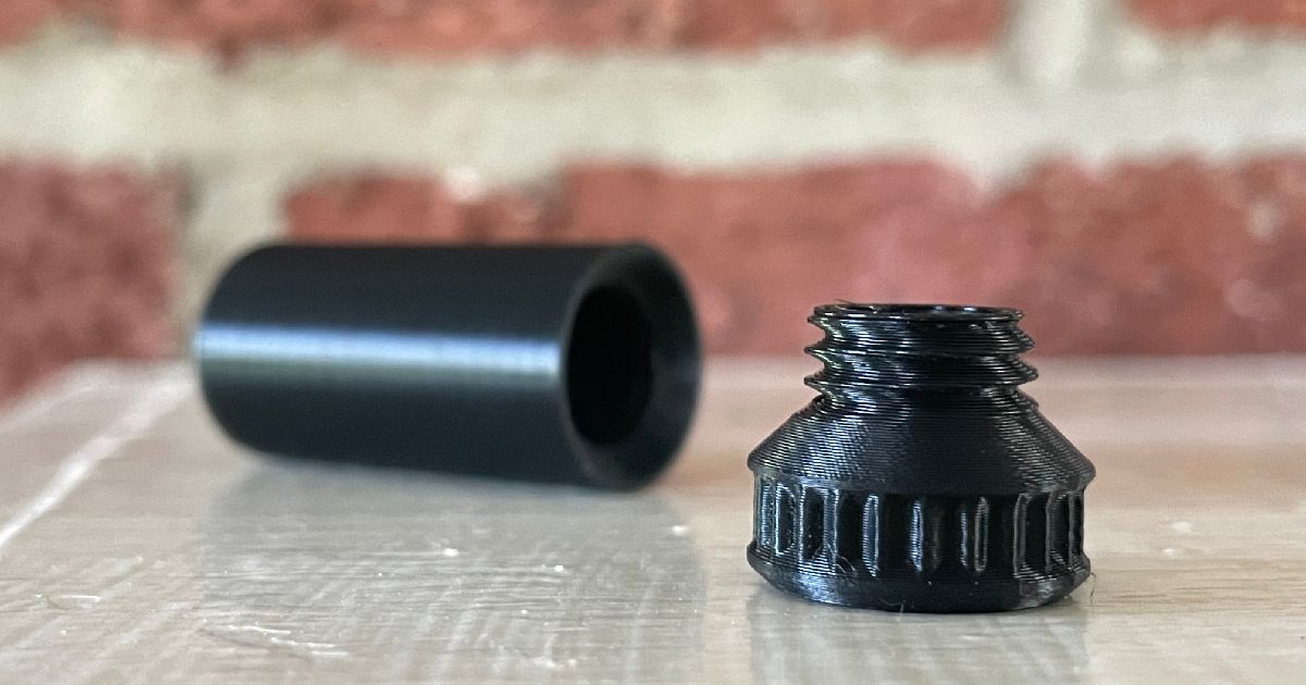 EDC Pill Bottle by drew.brashler | Download free STL model | Printables.com