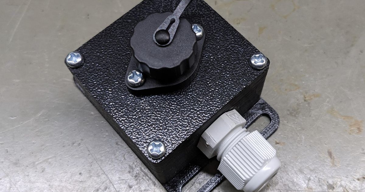 SP13-3F Connector box by Stynus | Download free STL model | Printables.com