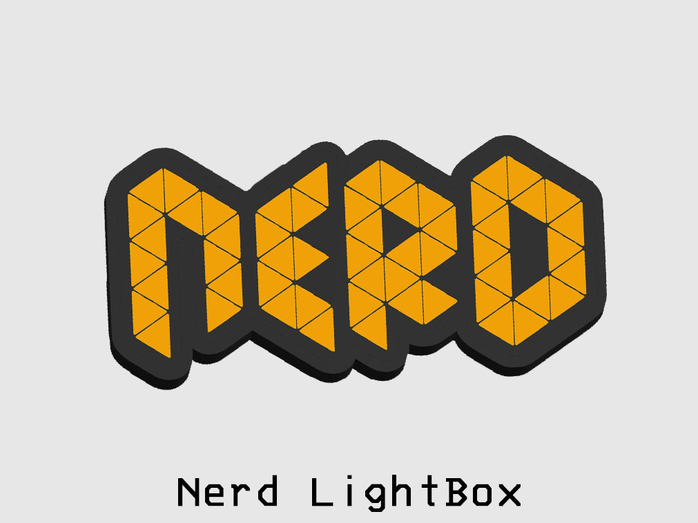 Nerd Lightbox by WindyEle | Download free STL model | Printables.com