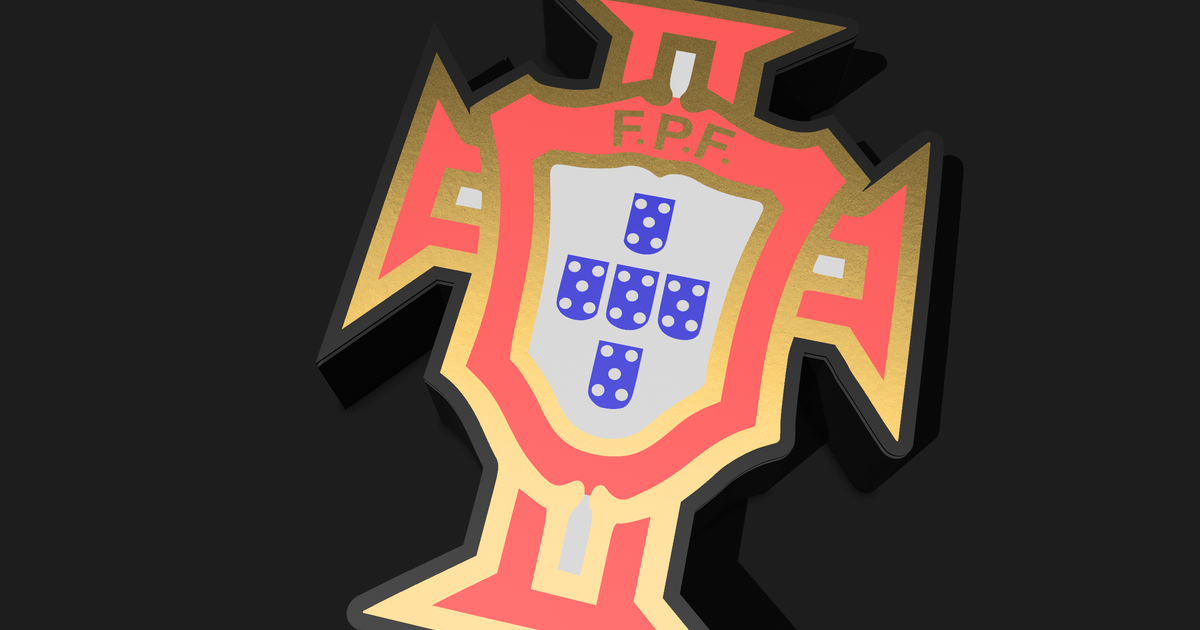 federacao portuguesa futebol lightbox by VS3DPRINT | Download free STL ...