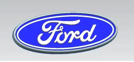 Ford logo by Wayne Erman | Download free STL model | Printables.com