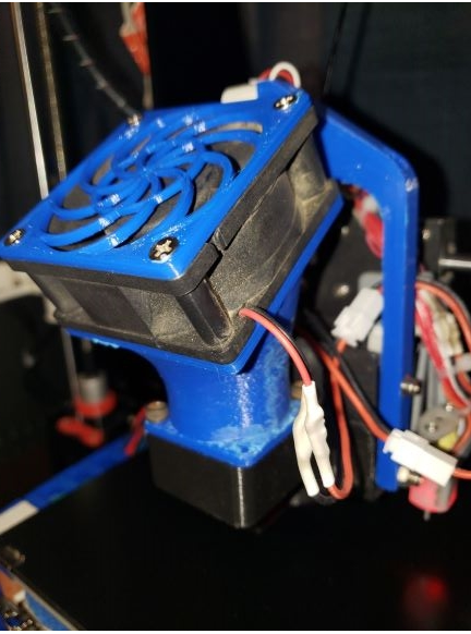 60mm to 40mm fan adapter by Wayne Erman | Download free STL model ...