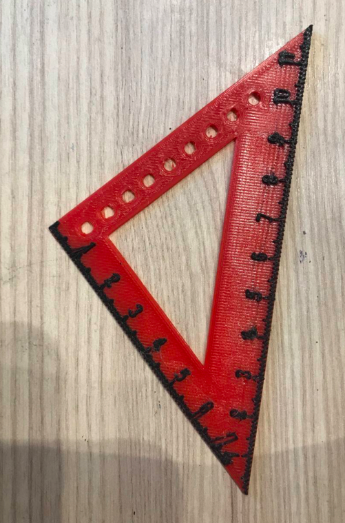 Setsquare/Geodreieck 45º by TIGR912 | Download free STL model ...