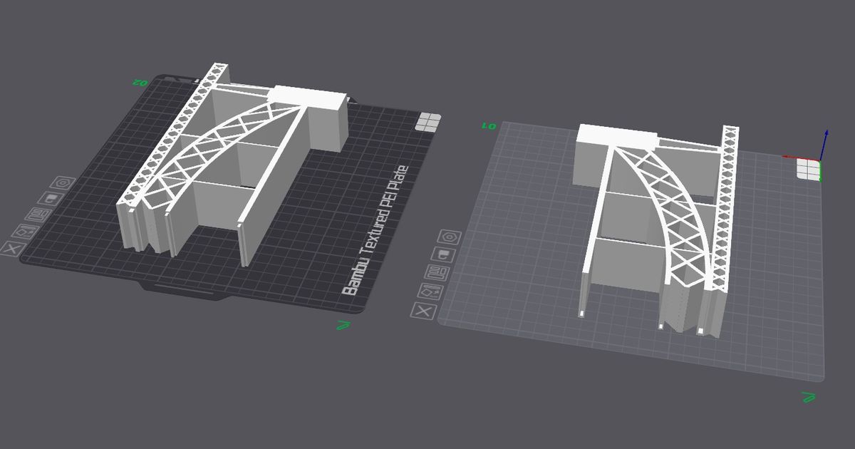 Dom Luis Bridge - Oporto by Miradoca3D | Download free STL model ...