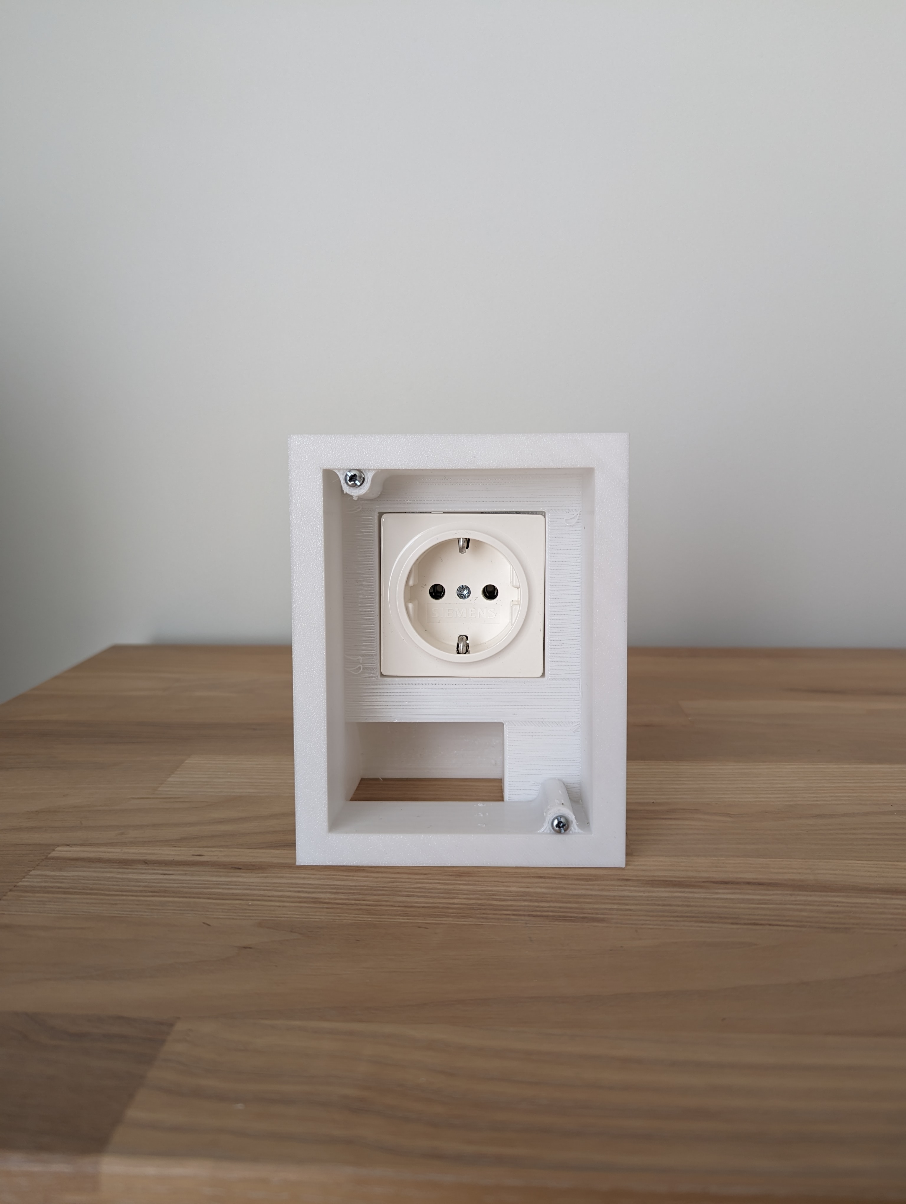 Recessed Outlet by TheNamesJohn | Download free STL model | Printables.com