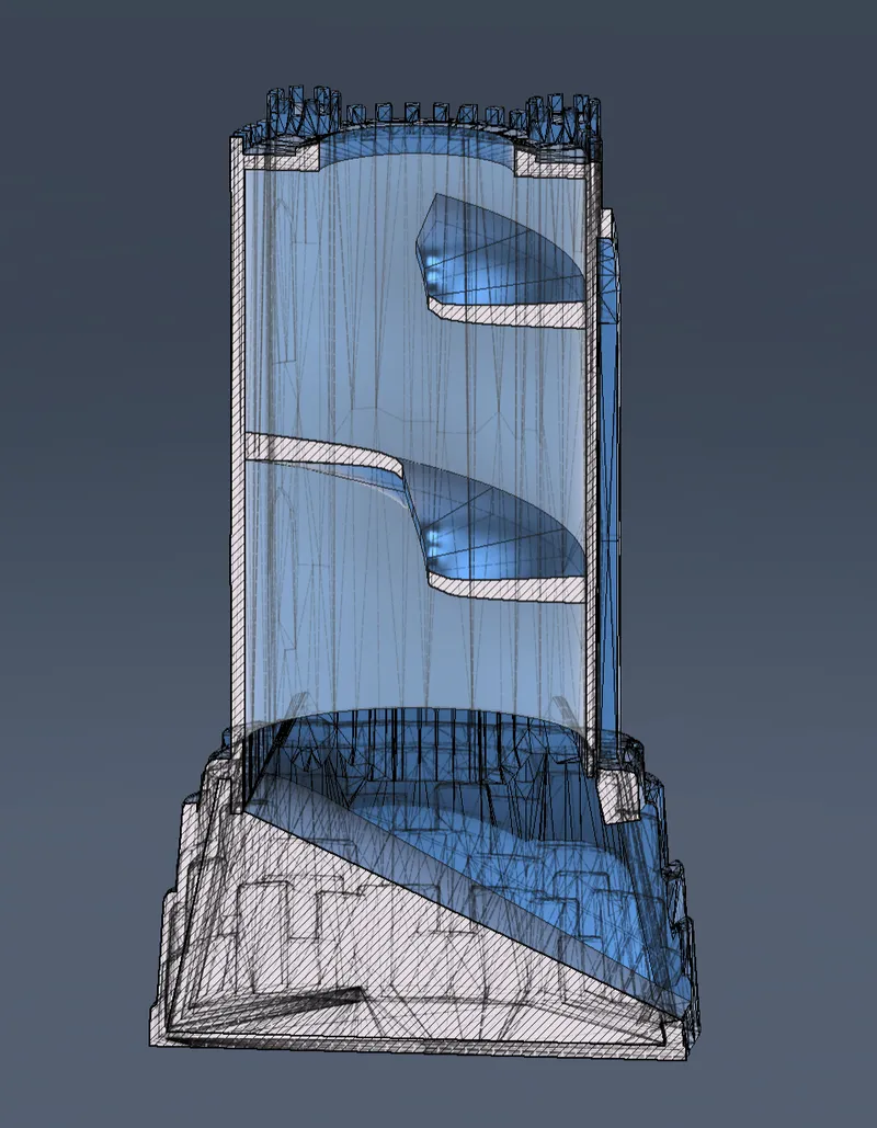 Dark Tower Dice Tower por EcoDad | Descargar modelo STL gratuito ...